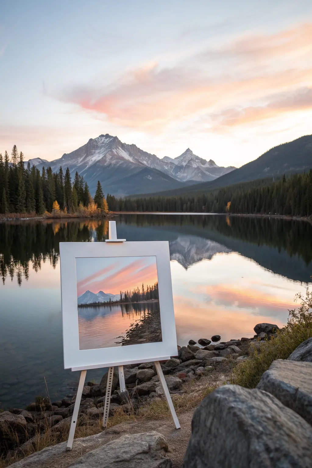 17+ Acrylic Landscape Painting Ideas for Easy DIY Wall Art - Finebrushes