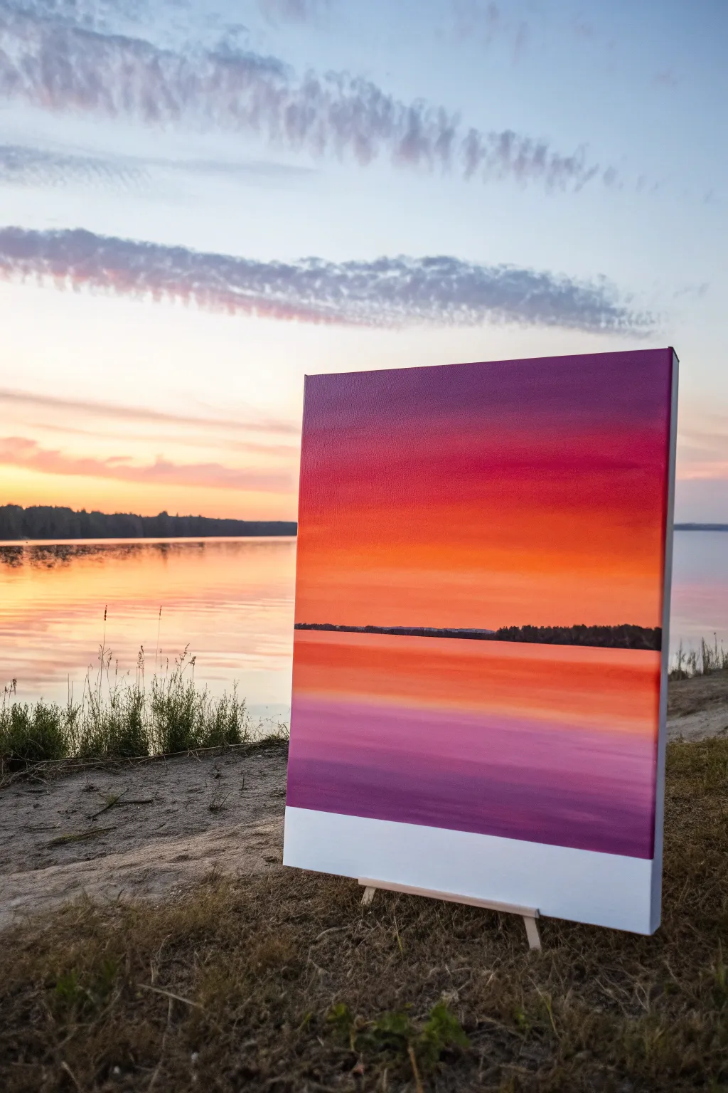 14+ Beginner Acrylic Painting Ideas for Simple, Colorful DIY Art ...