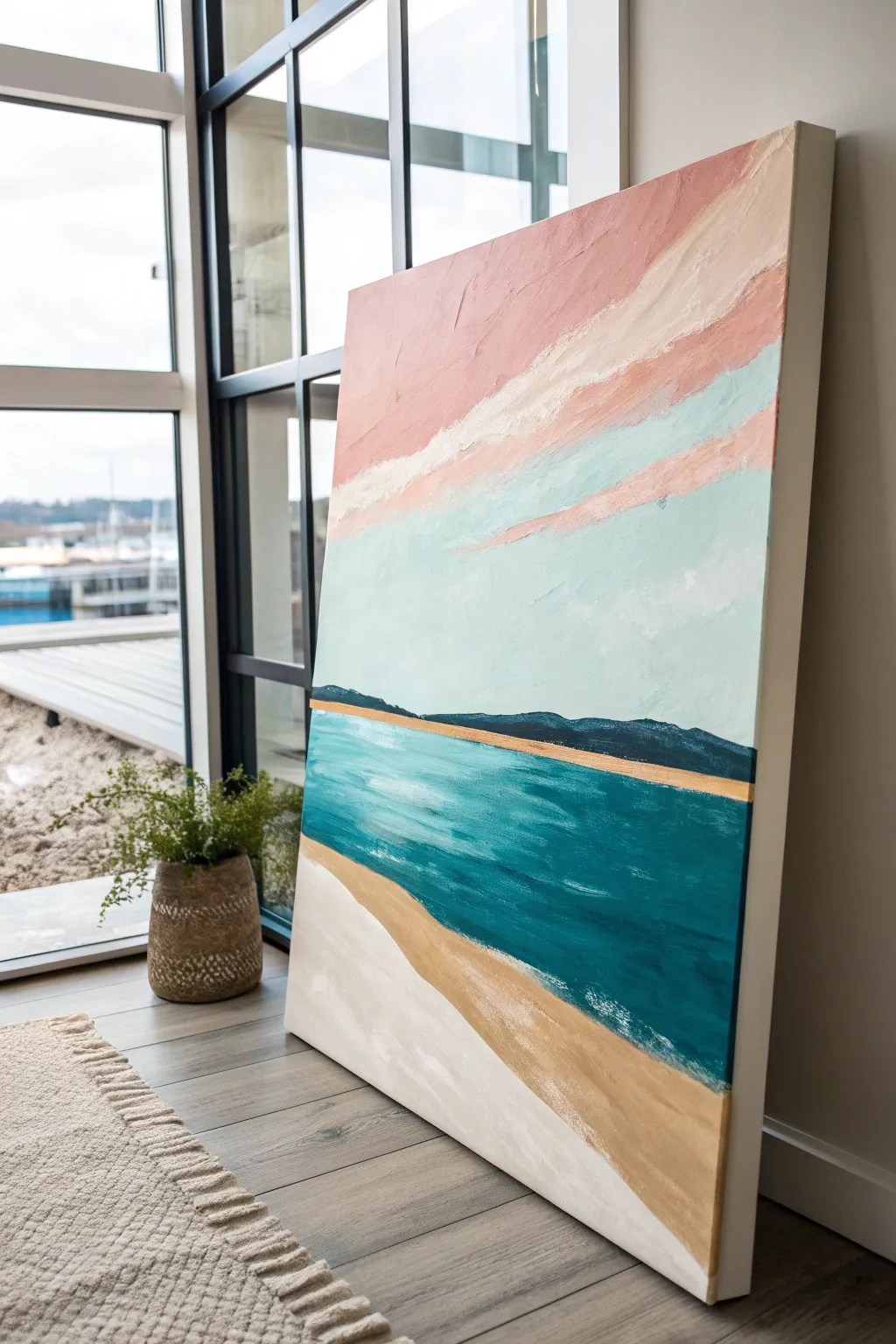 17+ Acrylic Landscape Painting Ideas for Easy DIY Wall Art - Finebrushes