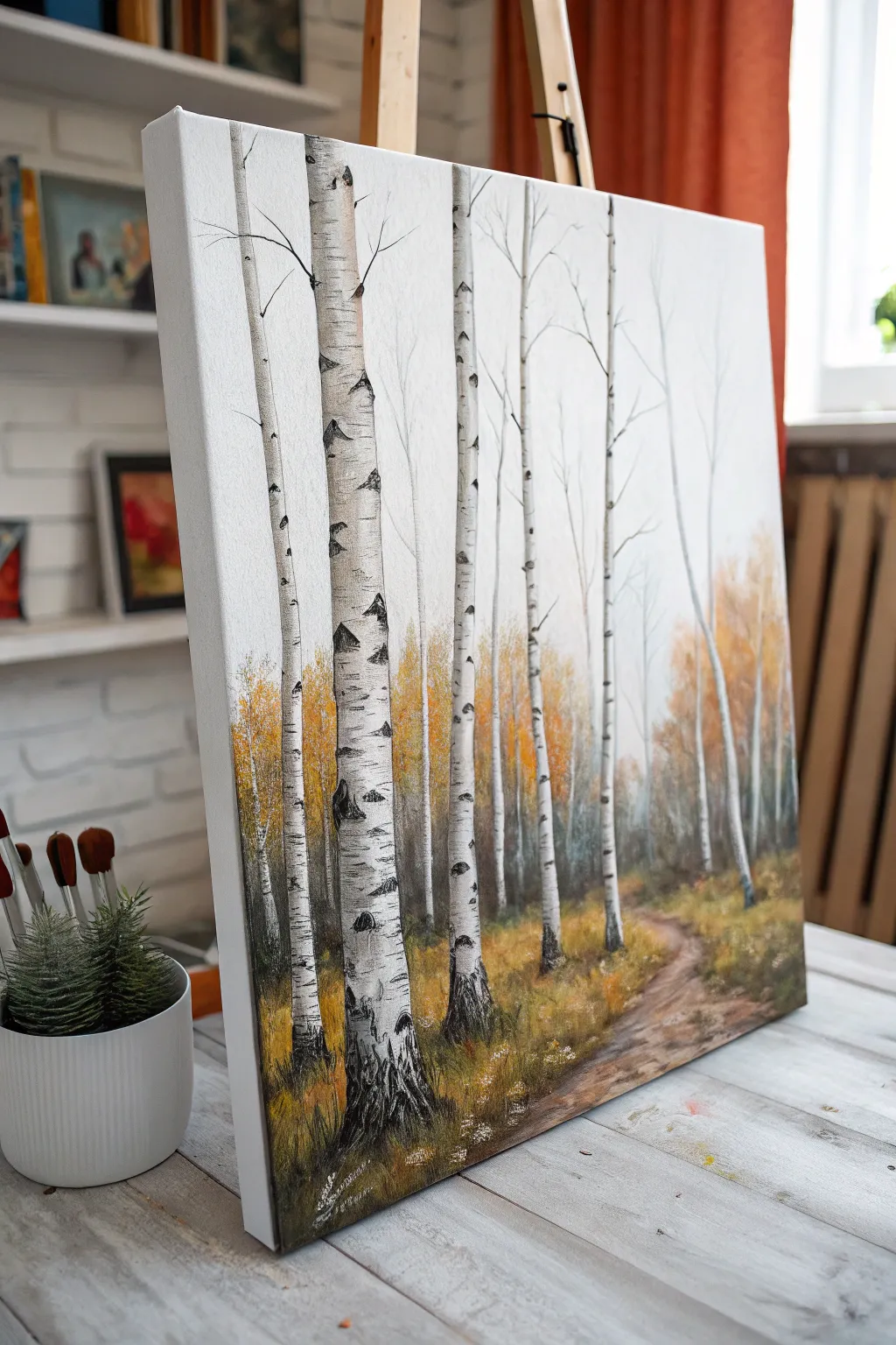 17+ Acrylic Landscape Painting Ideas for Easy DIY Wall Art - Finebrushes