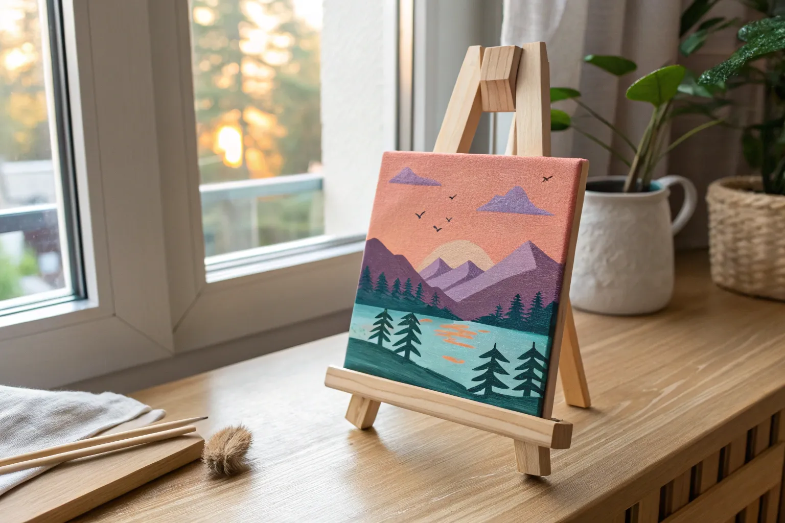 18+ Fun Canvas Painting Ideas for 10 Year Olds - Finebrushes