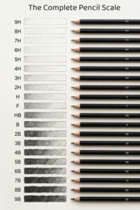 From H to B: What Pencil Grades Really Mean - Finebrushes